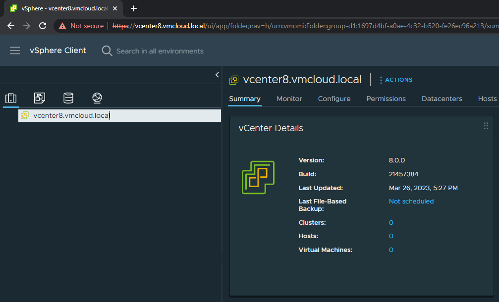 How to Deploy vCenter 8.0 – vmcloud.pl