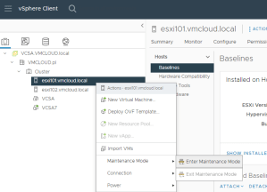 How to Upgrade ESXi Host with Lifecycle Manager – vmcloud.pl