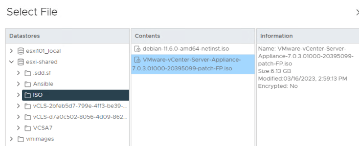 How to Patch vCenter Server Appliance – vmcloud.pl