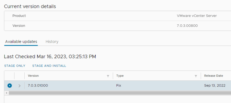 How to Patch vCenter Server Appliance – vmcloud.pl