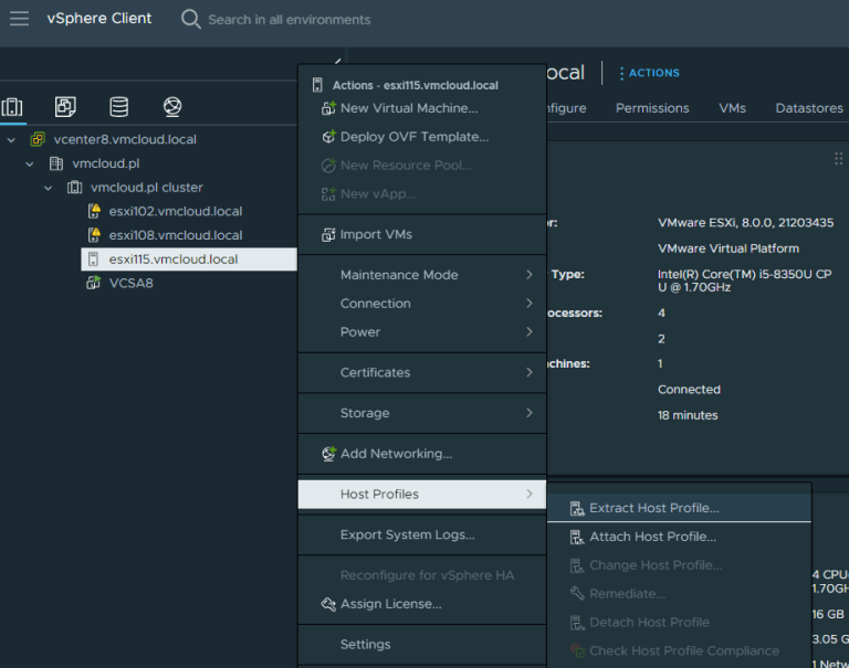 How to Reset ESXi Root Password – vmcloud.pl