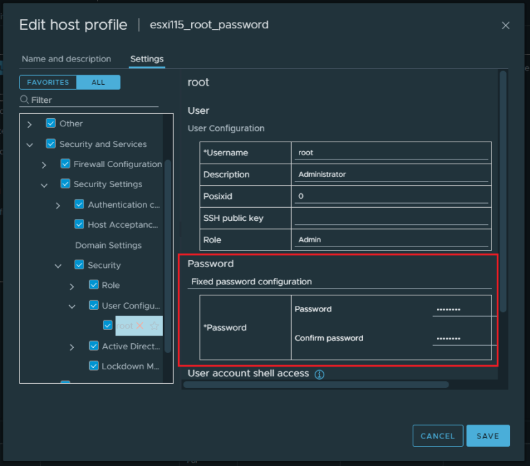 How to Reset ESXi Root Password – vmcloud.pl