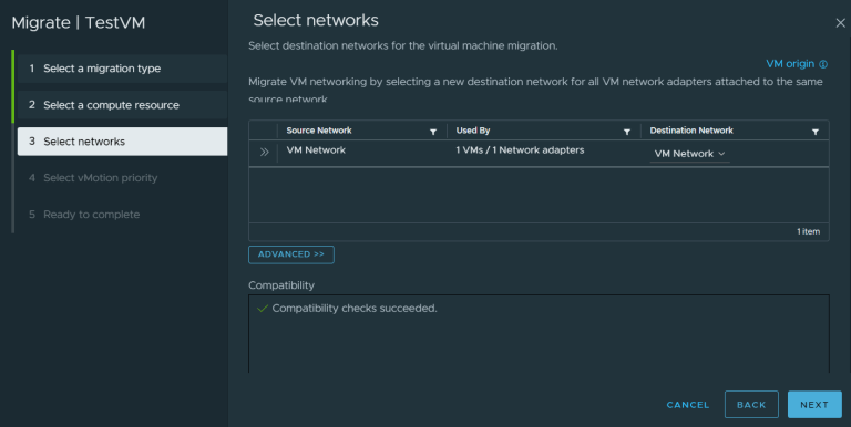 How to Configure vMotion in VMware vSphere – vmcloud.pl